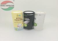 China Tin Can packaging With Plastic Shaker Top Lids / Cardboard Paper Tubes for sale