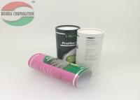 China Tin Can packaging With Plastic Shaker Top Lids / Cardboard Paper Tubes for sale