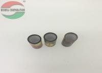 China Customized Clear Plastic Window Top Paper Tube Packing Matchbox CMYK Printed for sale