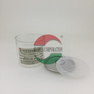 China Small Clear Plastic Cylinder Box , 170ML Empty Plastic Jars for sale