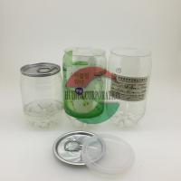 China 350ML PET Easy Open Aluminum Lid Beverage Can for Soda Drinks - 250ML to 500ML Capacity Options for sale