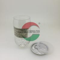 China 350ML PET Easy Open Aluminum Lid Beverage Can for Soda Drinks - 250ML to 500ML Capacity Options for sale