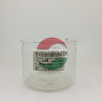 China 1200ML Clear Plastic Cylinder , Dried Food Packaging Walnut Container for sale