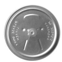 China Aluminium EOE / Tinplate Easy Open Lid International Standard SGS for sale