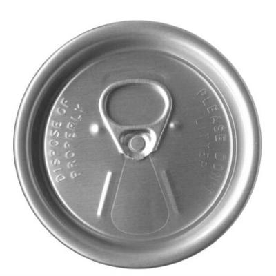 China Aluminium EOE / Tinplate Easy Open Lid International Standard SGS for sale