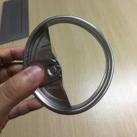 China Aluminium EOE / Tinplate Easy Open Lid International Standard SGS for sale