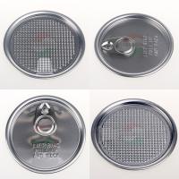 China Round Shape Food Packing Aluminium Cap With Embossing Logo for sale