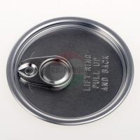 China Round Shape Food Packing Aluminium Cap With Embossing Logo for sale