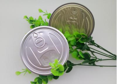 China 99mm Aluminum Easy-Open Lid for Plastic Cans - 0.21-0.23mm Thickness Food Grade Container Seal for sale