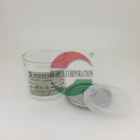 China 50ml Clear PET Plastic Cylinder Easy Open Can with Aluminum Lid for Packaging for sale