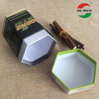 China Customized Cardboard Hexagonal Paper Cans Packaging , Gift Kraft Paper Tube for sale