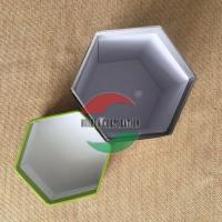 China Customized Cardboard Hexagonal Paper Cans Packaging , Gift Kraft Paper Tube for sale