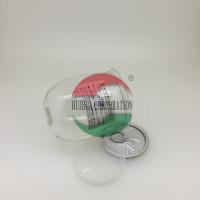 China Small Clear Plastic Cylinder Box , 170ML Empty Plastic Jars for sale