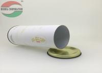 China Food Grade Paper Pet Treats Box Cardboard Tube Packaging for Tea with Foil Lining 59.5mm to 124mm for sale