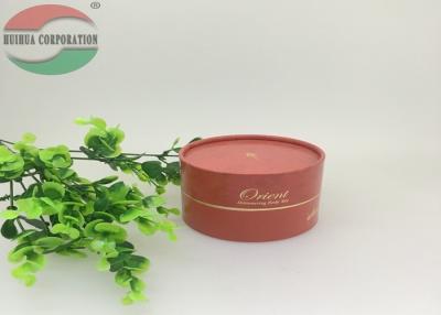 China 100% Recycled Red Cardboard Paper Tube Cylinder Gift Cosmetic Packaging Custom Diameter 16-225mm for sale