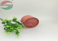 China 100% Recycled Red Cardboard Paper Tube Cylinder Gift Cosmetic Packaging Custom Diameter 16-225mm for sale