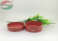 China 100% Recycled Red Cardboard Paper Tube Cylinder Gift Cosmetic Packaging Custom Diameter 16-225mm for sale