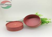 China 100% Recycled Red Cardboard Paper Tube Cylinder Gift Cosmetic Packaging Custom Diameter 16-225mm for sale