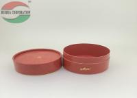 China 100% Recycled Red Cardboard Paper Tube Cylinder Gift Cosmetic Packaging Custom Diameter 16-225mm for sale
