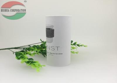 China White Cardboard Paper Cylinder Containers for Glass Bottle Packaging 20mm to 225mm Diameter for sale