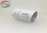 China White Cardboard Paper Cylinder Containers for Glass Bottle Packaging 20mm to 225mm Diameter for sale