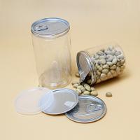 China PET Plastic Can Plastic Jar Plastic Bottle For Food Storage for sale