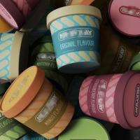China Custom Food Grade 4oz 6oz Ice Cream Paper Cup with Lid for B2B Export for sale
