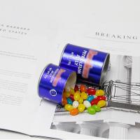 China Wholesale Custom Logo Paper Tube Can with Metal Cover Easy Open 100mm Diameter for sale