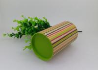 China Recyclable Kraft Paper Tube Packaging  With Moverable PP Lid For Arts for sale
