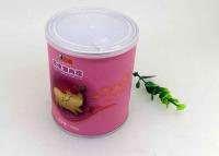 China Food Grade Paper Tube Packaging with Air-Tight Easy Peel Off Lid - 83mm Diameter, 150mm Height for Nuts and Dry Foods for sale