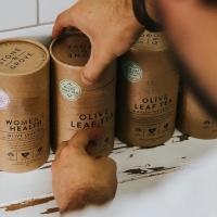 China Biodegradable Tea Bag Cylinder Packaging Round Cardboard Cans Recycled Paper Tube 16mm-150mm for sale