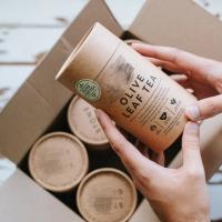 China Biodegradable Tea Bag Cylinder Packaging Round Cardboard Cans Recycled Paper Tube 16mm-150mm for sale