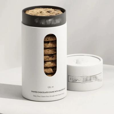 China Eco-Friendly Custom Cylinder Paper Tube Packaging 16mm to 150mm Diameter with Window for sale