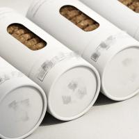 China Eco-Friendly Custom Cylinder Paper Tube Packaging 16mm to 150mm Diameter with Window for sale