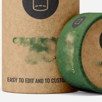 China Custom Kraft Paper Tube Packaging Can 100mm Diameter Eco-Friendly Cylinder Box for sale