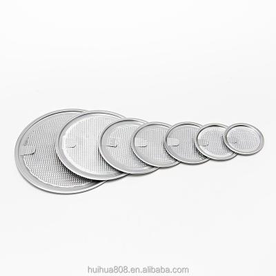 China Aluminum Peel Off Easy Open Lids Size 209 211 300 307 401 502 for Paper Tube Plastic Can for sale