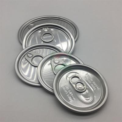 China Aluminum Peel Off Easy Open Lids Size 209 211 300 307 401 502 for Paper Tube Plastic Can for sale