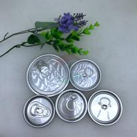 China Aluminum Peel Off Easy Open Lids Size 209 211 300 307 401 502 for Paper Tube Plastic Can for sale