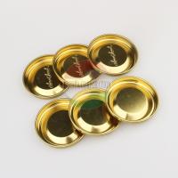 China Standard Size Metal Stretch Lid Stretch Cap Stretch Closure 70mm 99mm Diameter Metal Cover Supplier for sale