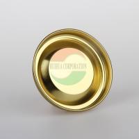 China Standard Size Metal Stretch Lid Stretch Cap Stretch Closure 70mm 99mm Diameter Metal Cover Supplier for sale