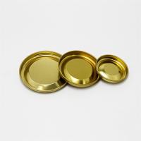 China Standard Size Metal Stretch Lid Stretch Cap Stretch Closure 70mm 99mm Diameter Metal Cover Supplier for sale