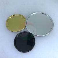 China 73mm Tinplate Bottom End Easy Open Lid for Food Cans Manufacturer Direct Supply for sale