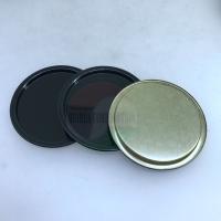 China 73mm Tinplate Bottom End Easy Open Lid for Food Cans Manufacturer Direct Supply for sale