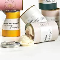 China Customized Paper Tube Packaging Eco-Friendly Durable For Ice Cream Packaging for sale