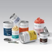 China Customized Paper Tube Packaging Eco-Friendly Durable For Ice Cream Packaging for sale