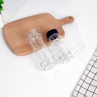 China Custom 100ml Clear PET Plastic Spice Jar with Shaker Lid for Salt Pepper Herbs BBQ for sale
