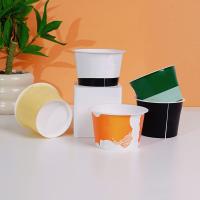 China Food Grade PET Ice Cream Cup IML In Mold Labeling PP Bowl Custom Size for sale