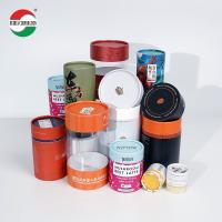 China Eco Friendly Cylinder Tea Packaging Paper Tube 62mm to 99mm Diameter Custom Height for sale