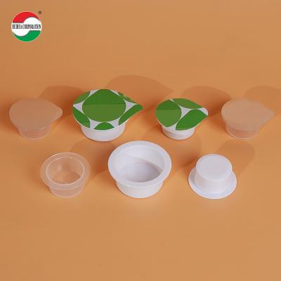 China 6oz Custom Logo Greek Yogurt Cups Single Wall PP Plastic Fruit Ice Cream Cups with Lids for Snacks Chocolate for sale