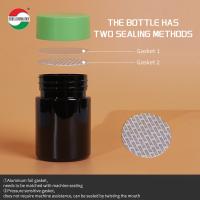 China Custom PET Plastic Candy Can 500ml Food Grade Opaque Container for Sweets for sale